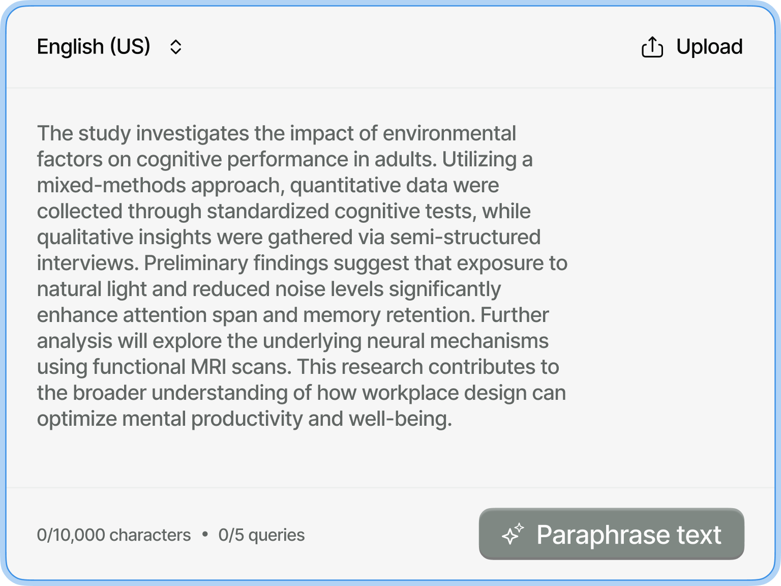 Free AI Paraphraser | Logically